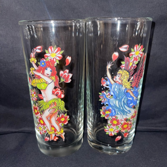 Ed Hardy | Kitchen | Doned Hardy Tattoo Artist Glass Tattoo Design ...